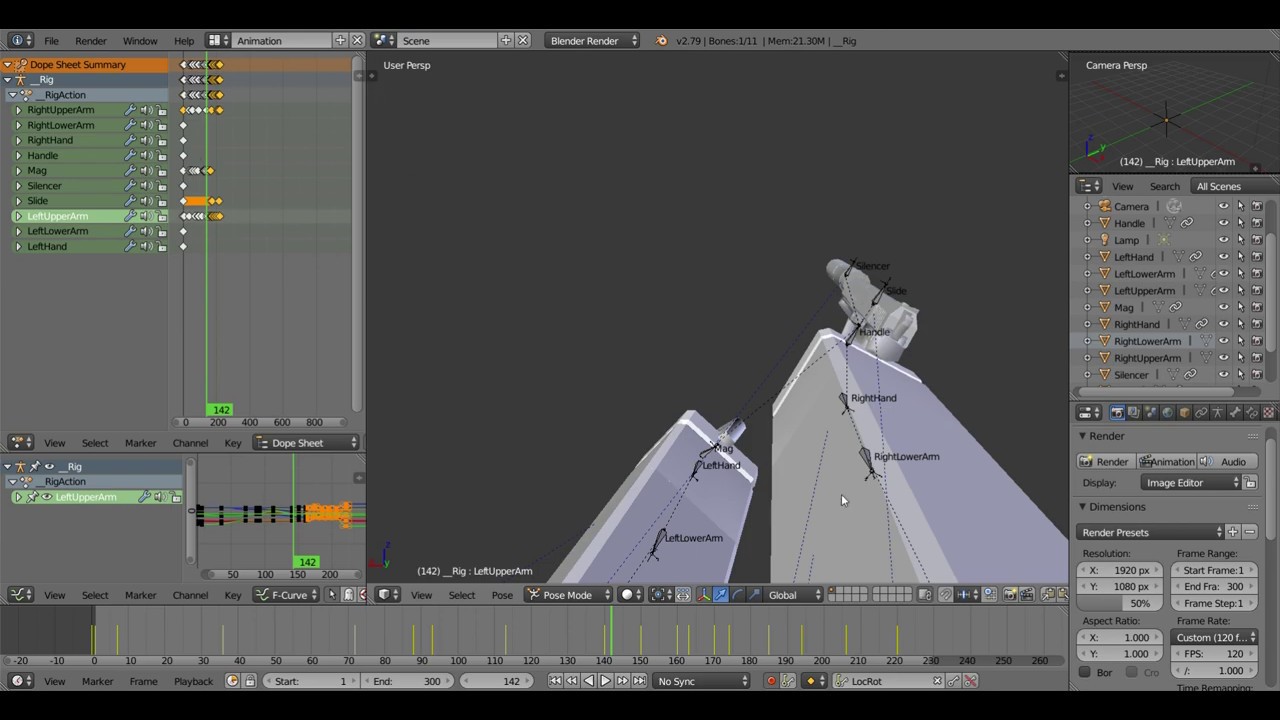 USP-S Reload Animation - YouTube