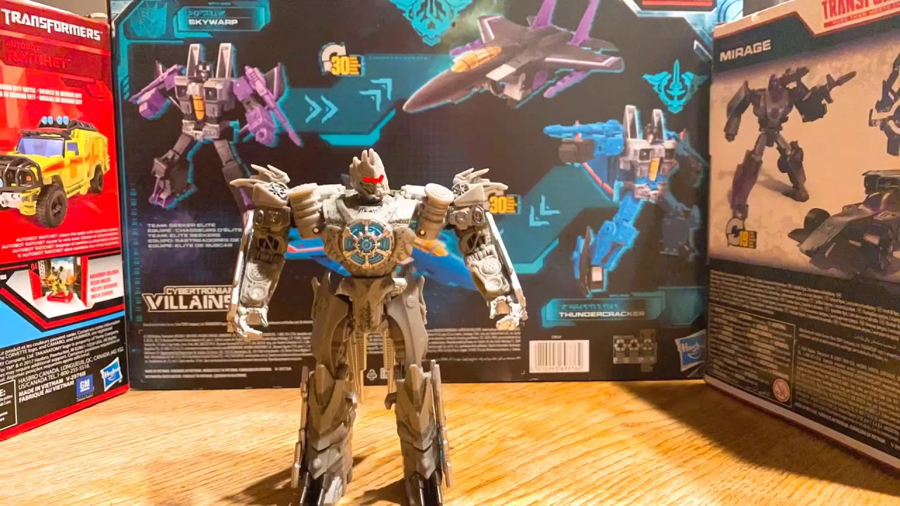 Transformers Studio Series Revenge Of The Fallen SoundWave Stop Motion ...