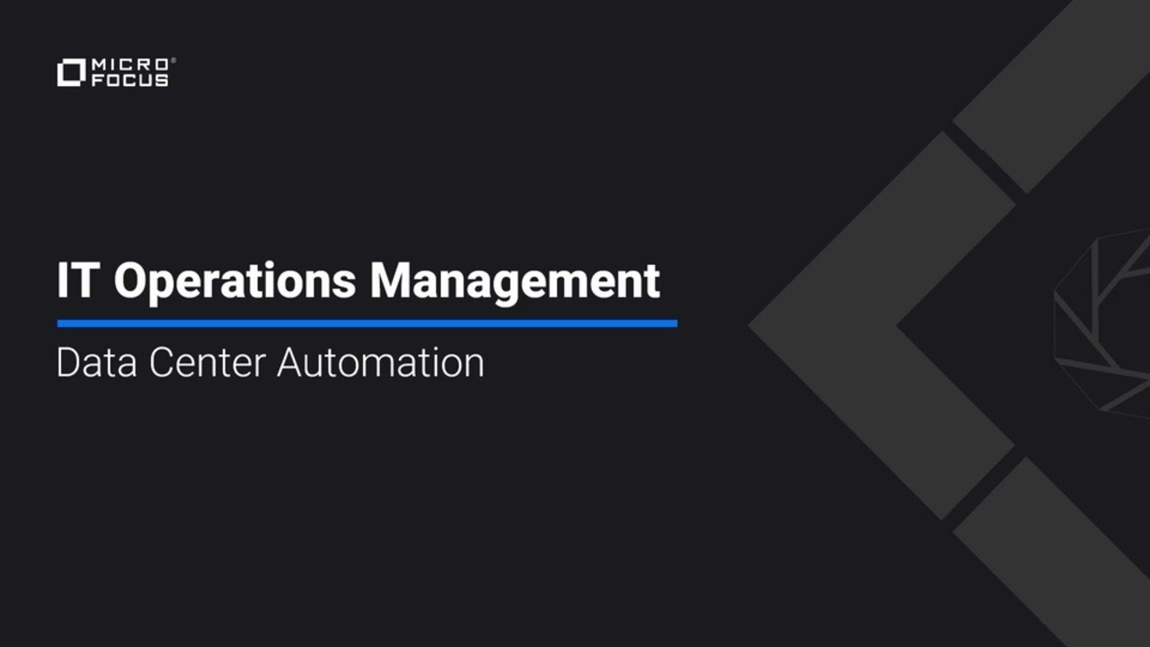 Secure Your Hybrid Server Infrastructure with Micro Focus Data Centre ...