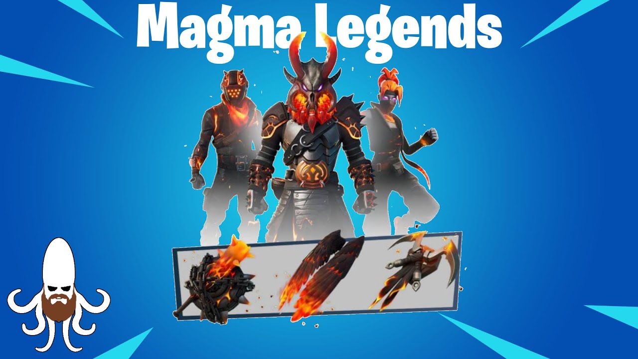 Magma Legends - Skin Review & Gameplay - Fortnite - YouTube