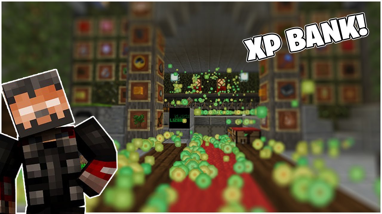Building the ULTIMATE XP Bank on Slackville, Minecraft Bedrock - YouTube