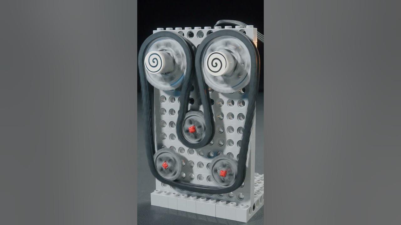 Fascinating Gear Train - Mechanical Principles - Lego Technic - YouTube