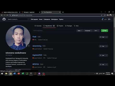 Flask MQTT di Windows part 1 (Clone Framework dan menjalankan menggunakan Jupyter Lab) - YouTube