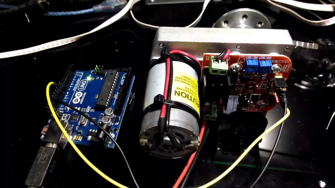 High torque servo asme-03 and arduino demo - YouTube