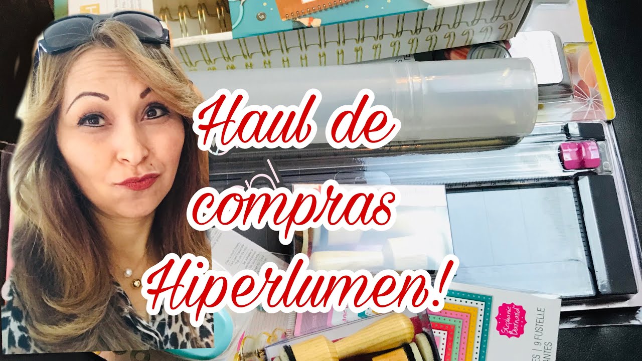 Haul de compras Hiperlumen! - YouTube