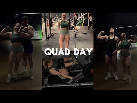 QUAD DAY - body image insecurities post bulk - YouTube