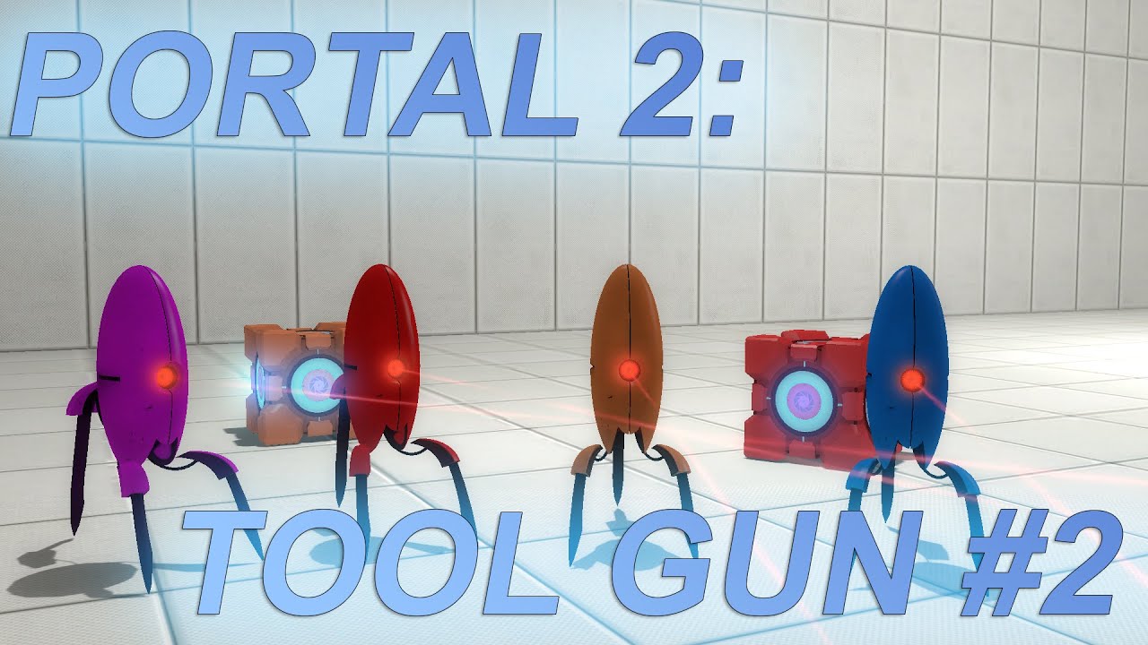 Portal 2 - Tool Gun (colour test) - YouTube