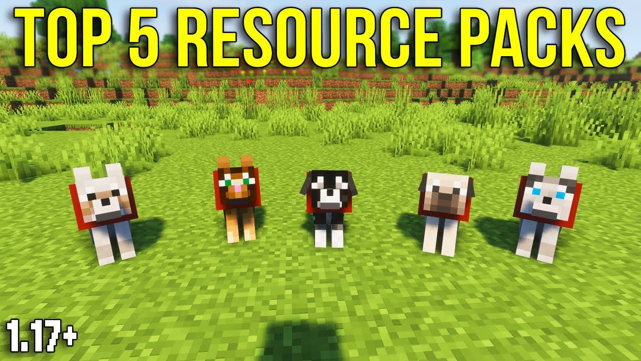 TOP 5 Minecraft Resource Packs That You Must Try Once! (1.17+) - YouTube