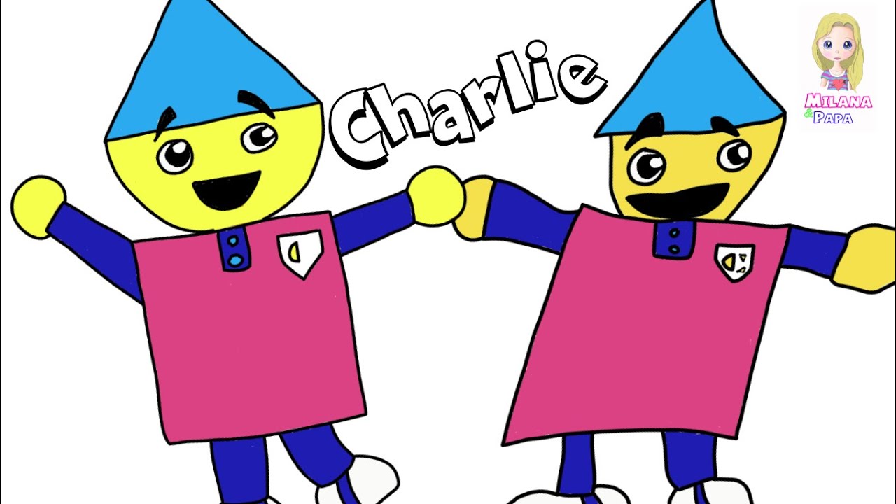 Charlie's colorforms city: How to Draw Charlie | Easy - YouTube