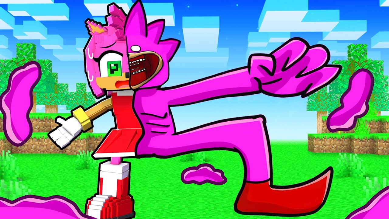 Surviving a SHIN AMY infection in Minecraft! - YouTube