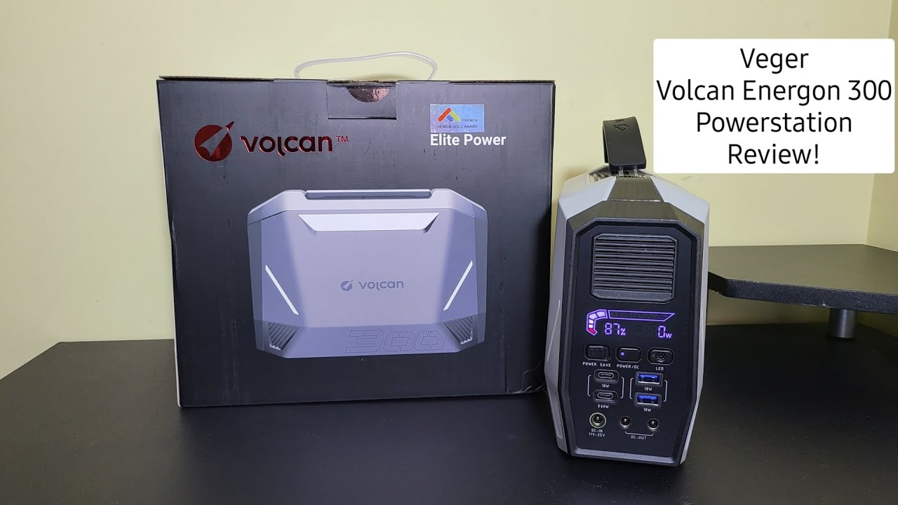 🔋Veger VOLCAN ENERGON 300 Review (GR) - Full Power🔋 - YouTube