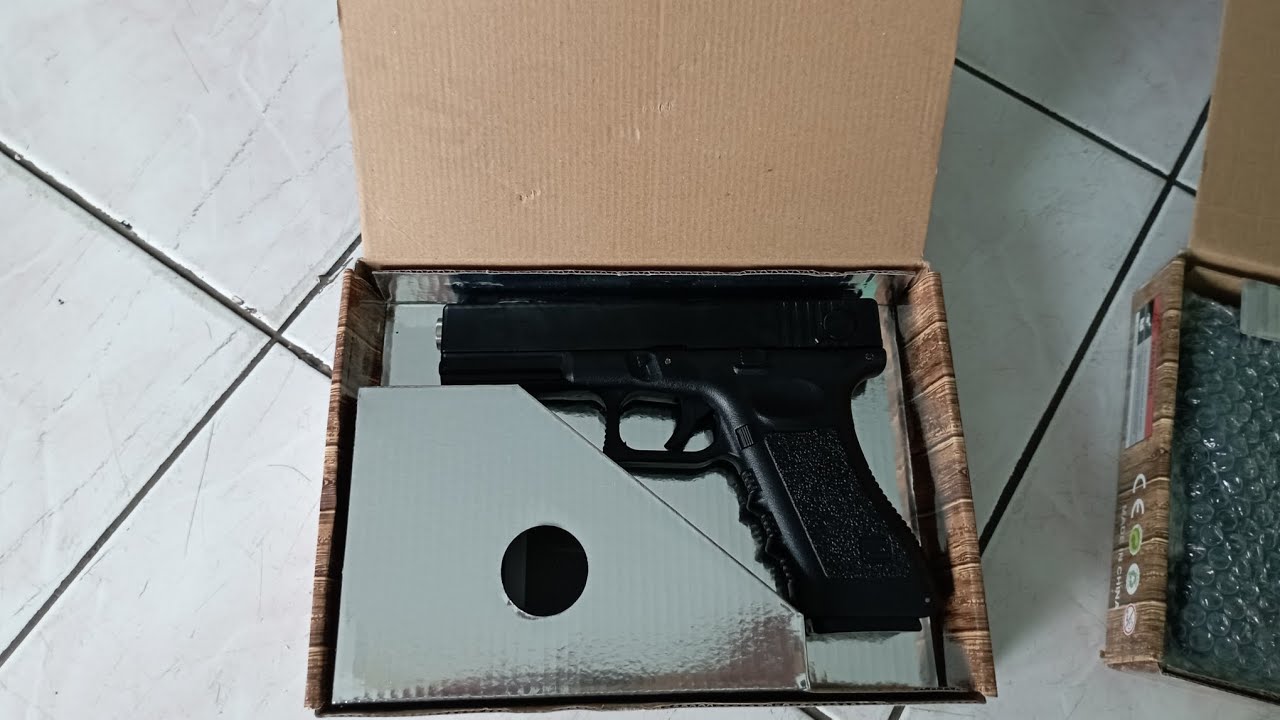 Mainan glock Spring standar & upgrade #airsoftgunspring - YouTube