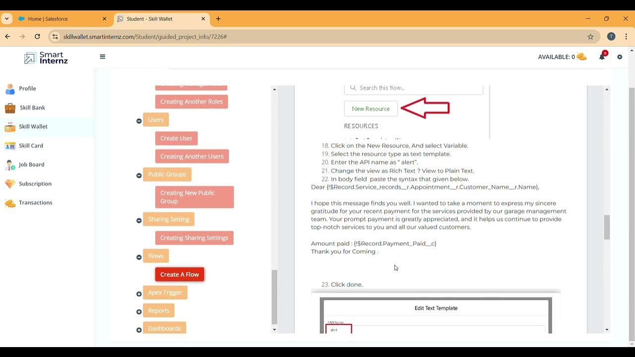 Garage Management System Application || Salesforce 2024 || Anjana Priya Tedlapalli - YouTube