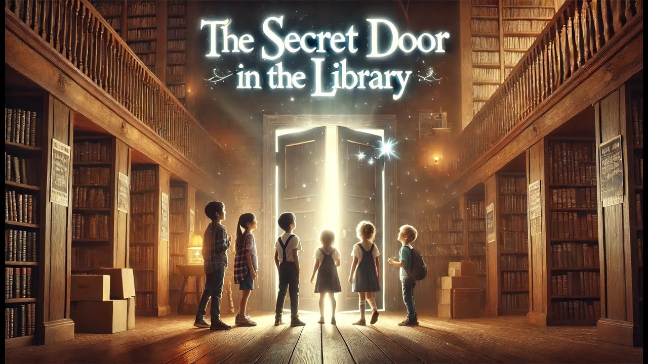 "The Secret Door in the Library – A Magical Adventure!" - YouTube
