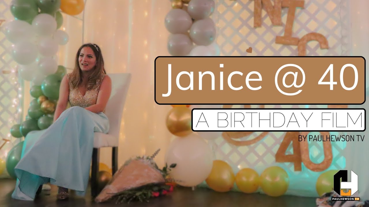 JANICE CECIL BIRTHDAY FILM | PAULHEWSON TV - YouTube