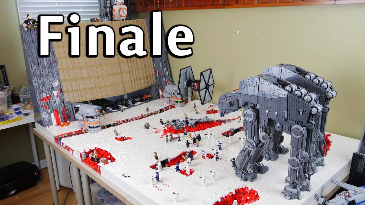 Building 'The Battle of Crait' in LEGO (Battlefront II) | Week 20 - The ...