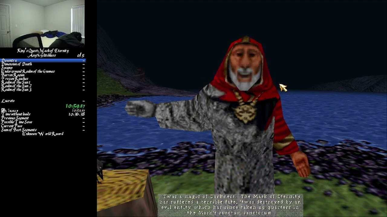 King's Quest VIII: The Mask of Eternity Any% Glitchless in 2:07:29 ...