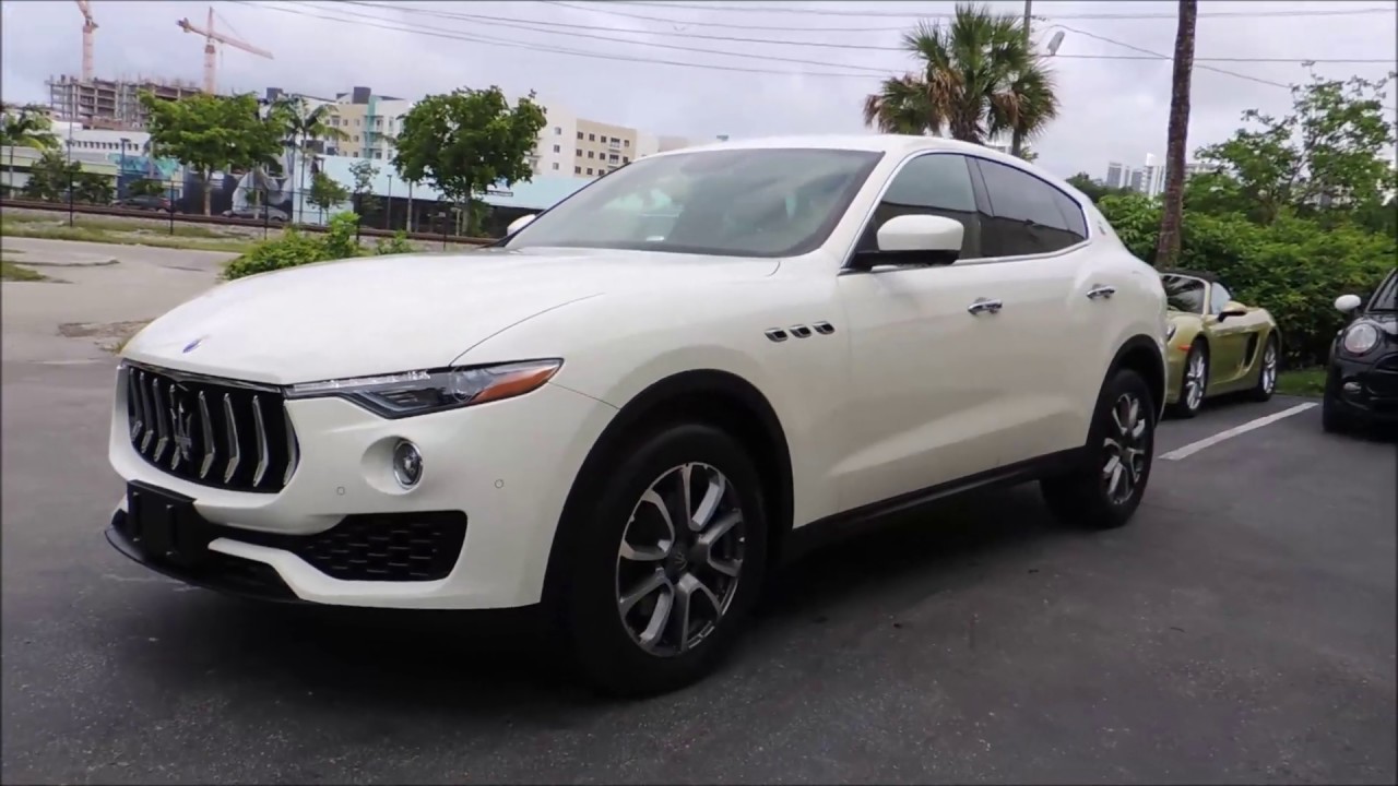 2017 Maserati Levante White Mintmotorsinc - YouTube