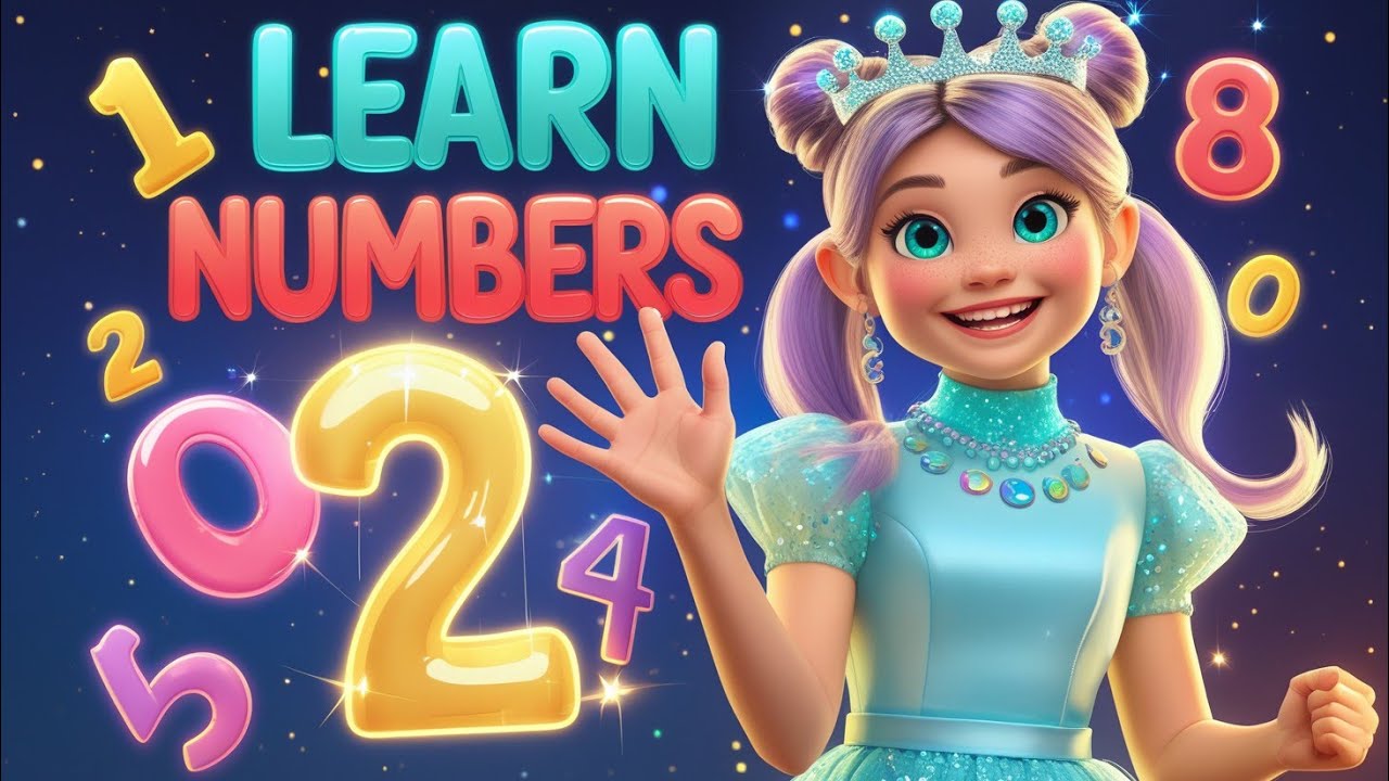 Learn Numbers 1 to 20 with Lilly | Fun Counting Song for Kids | Educational Nursery Rhyme - YouTube