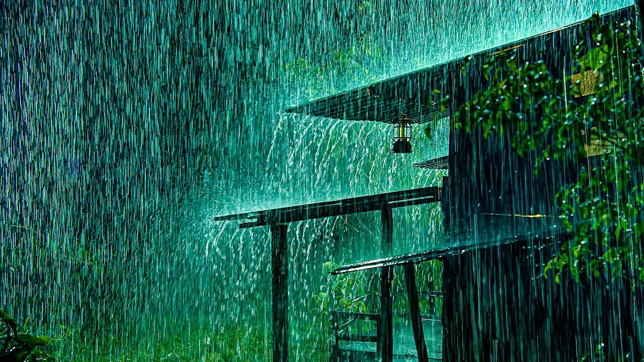 Say Goodbye to Stress & Sleep Deeply in 5 Minutes with Heavy Rain ...
