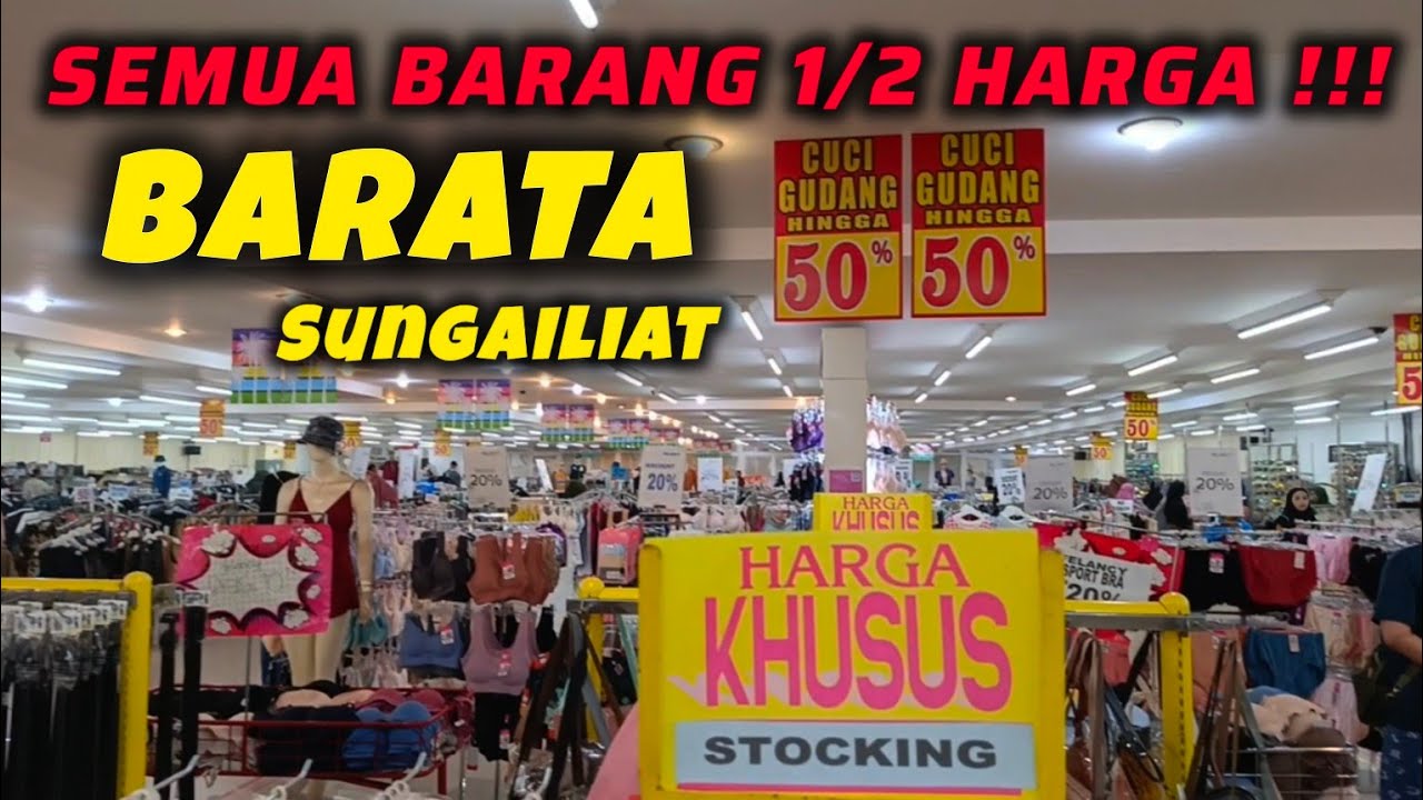 Wow ‼️Barata Full Day Sale Discon Besar Besaran - Arul Vlog - YouTube