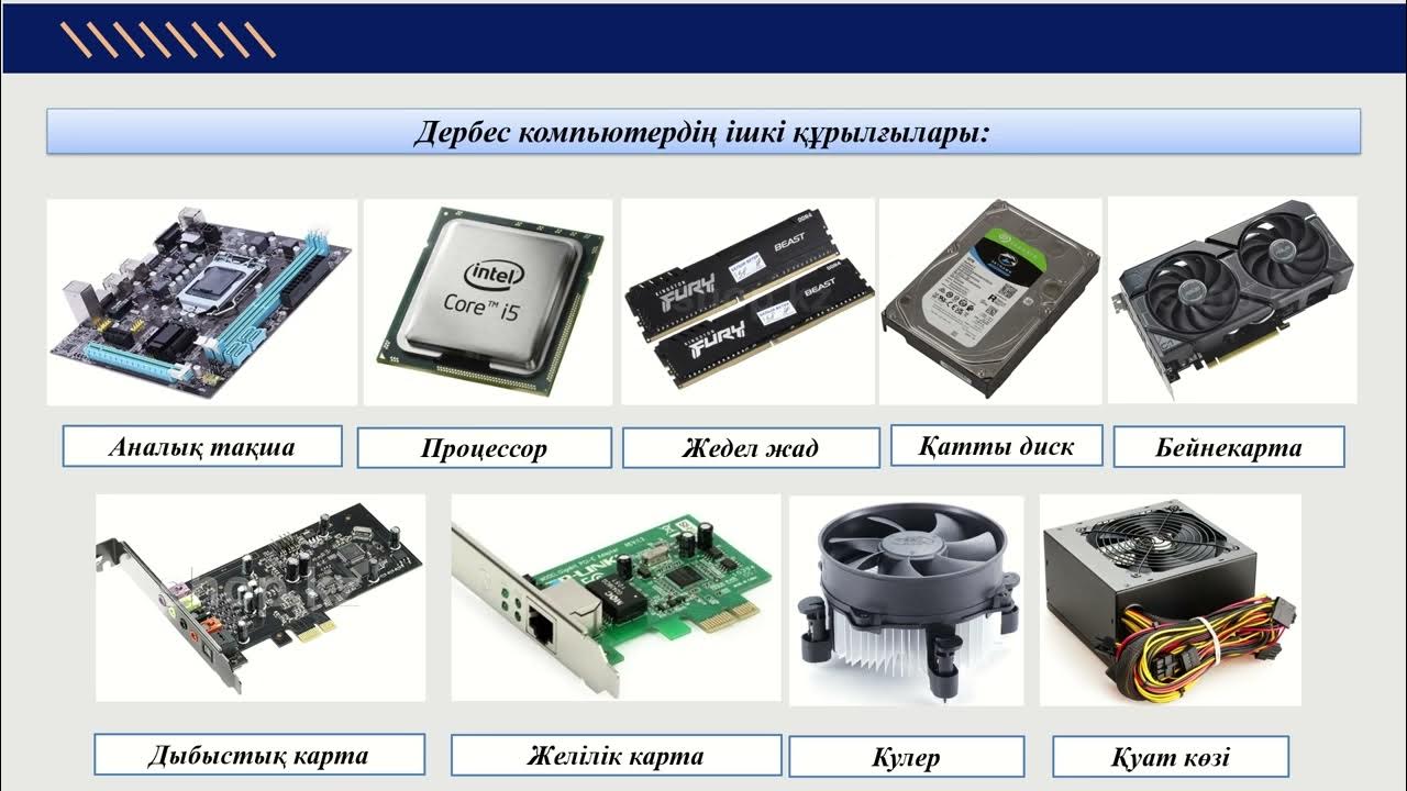 1. 1 Компьютер конфигурациясы - YouTube