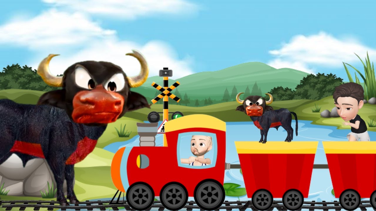 Boi Da Cara Preta No Trenzinho Canção de Ninar The boo boo song Nursery ...