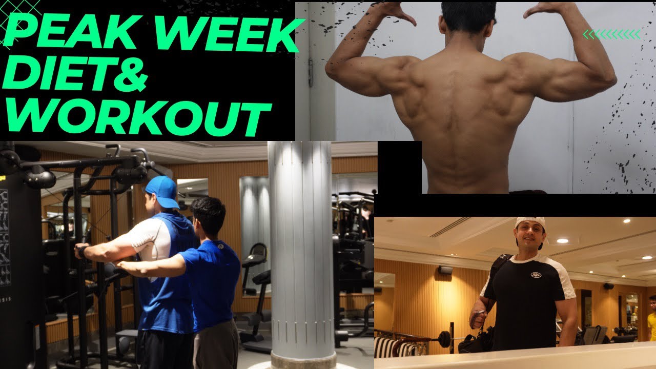 All about peak week ,diet & exercise - YouTube