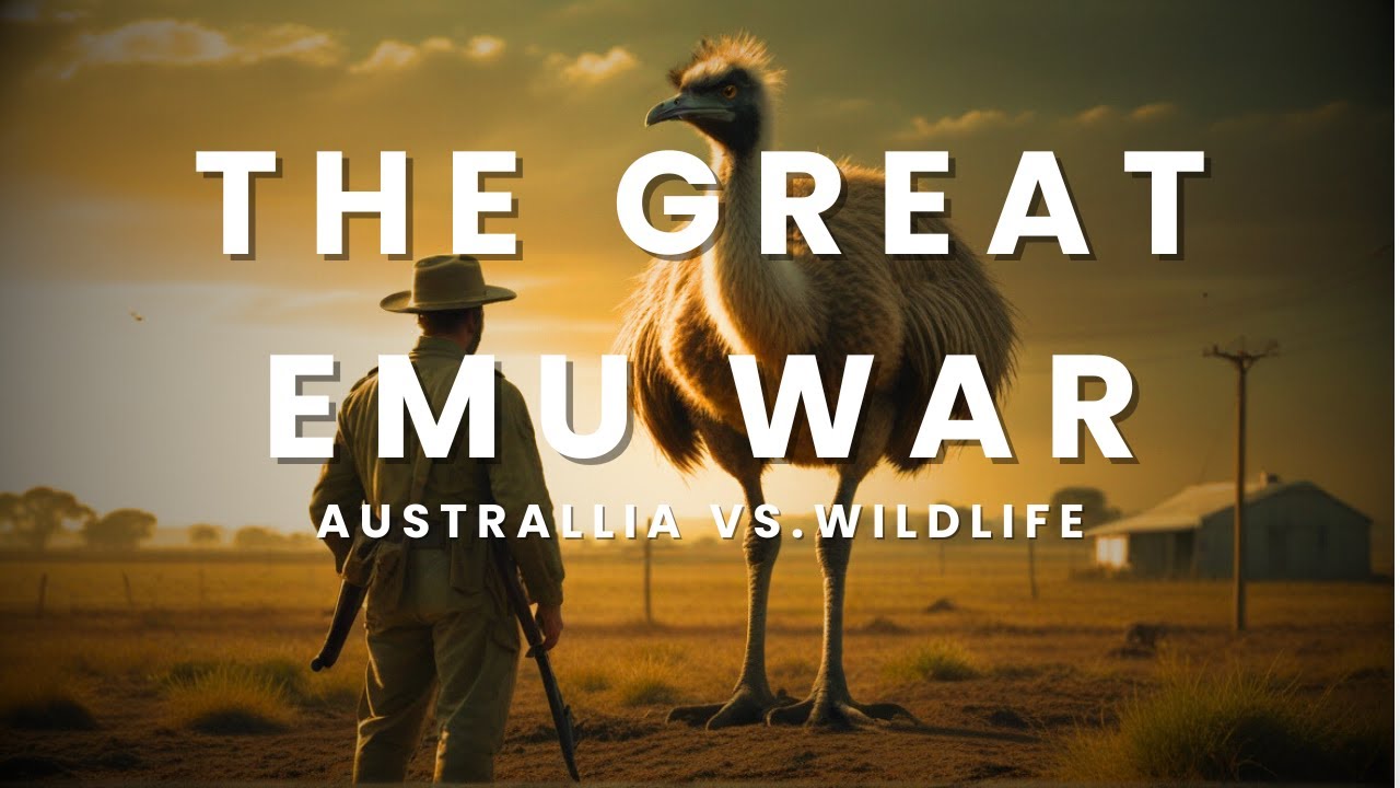 The Great Emu War Of 1932! Australia Vs Wildlife - YouTube