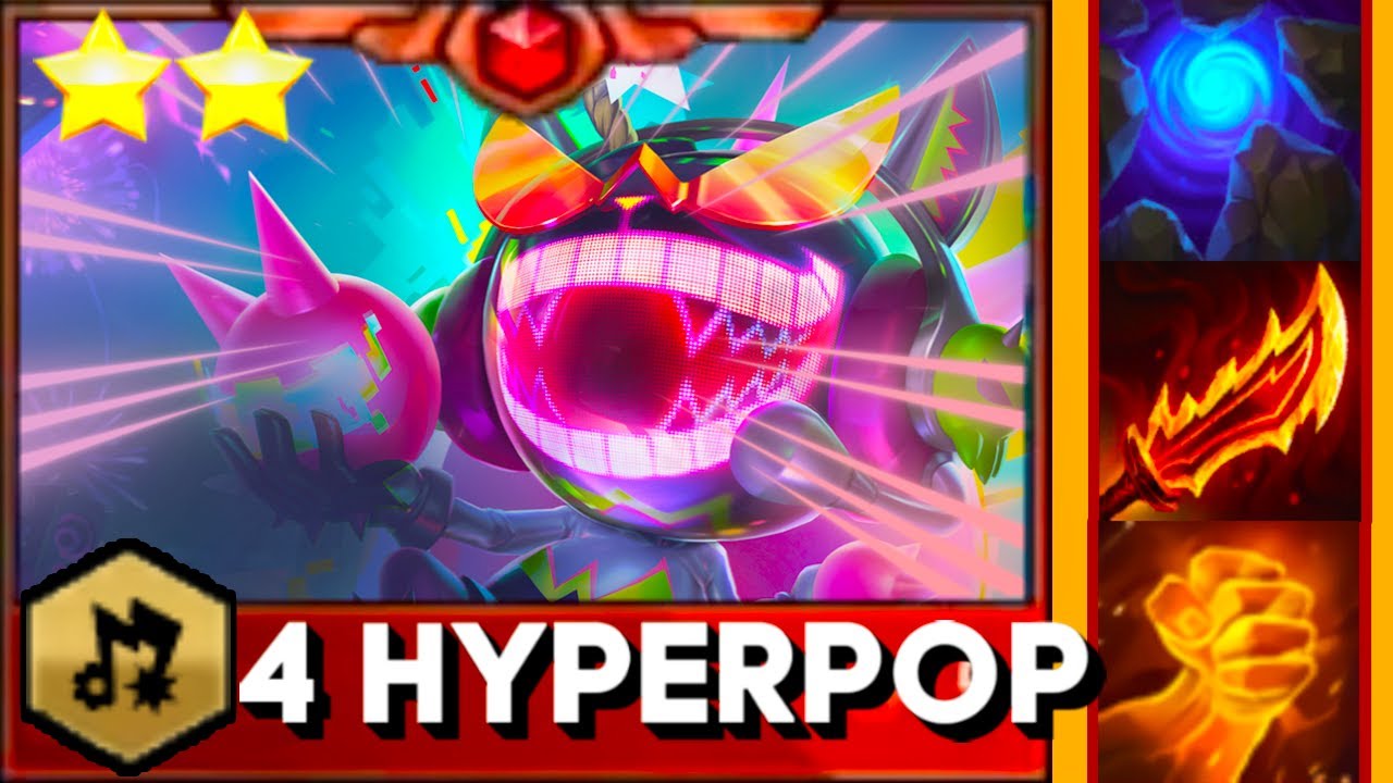 4 HYPERPOP ZIGGS ⭐⭐⭐⭐ WITH FAST 9 GAMEPLAY | TFT SET 10 - YouTube