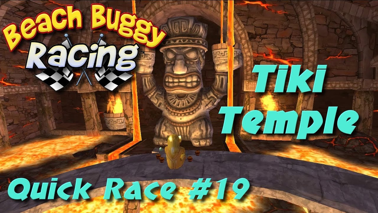Beach Buggy Racing - Quick Race #19 - 1000 HP - Tiki Temple - YouTube