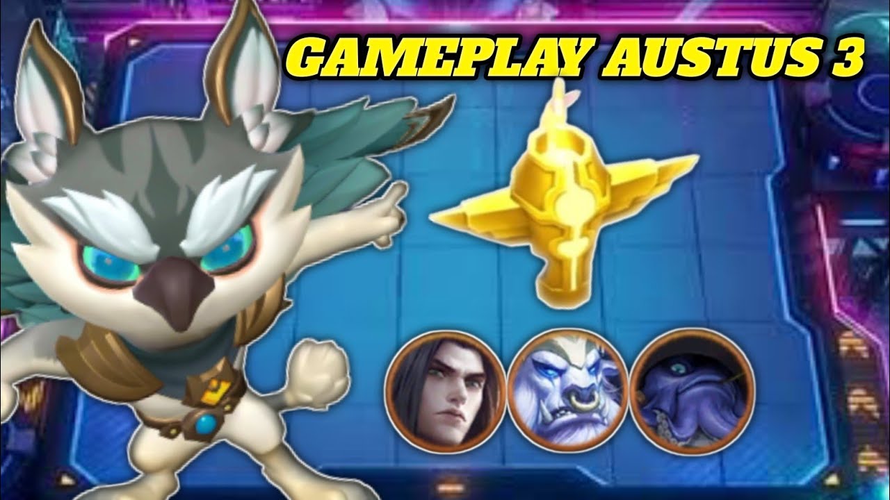 GAMEPLAY AUSTUS SKILL 3 !! Mobile Legends Magic Chess - YouTube