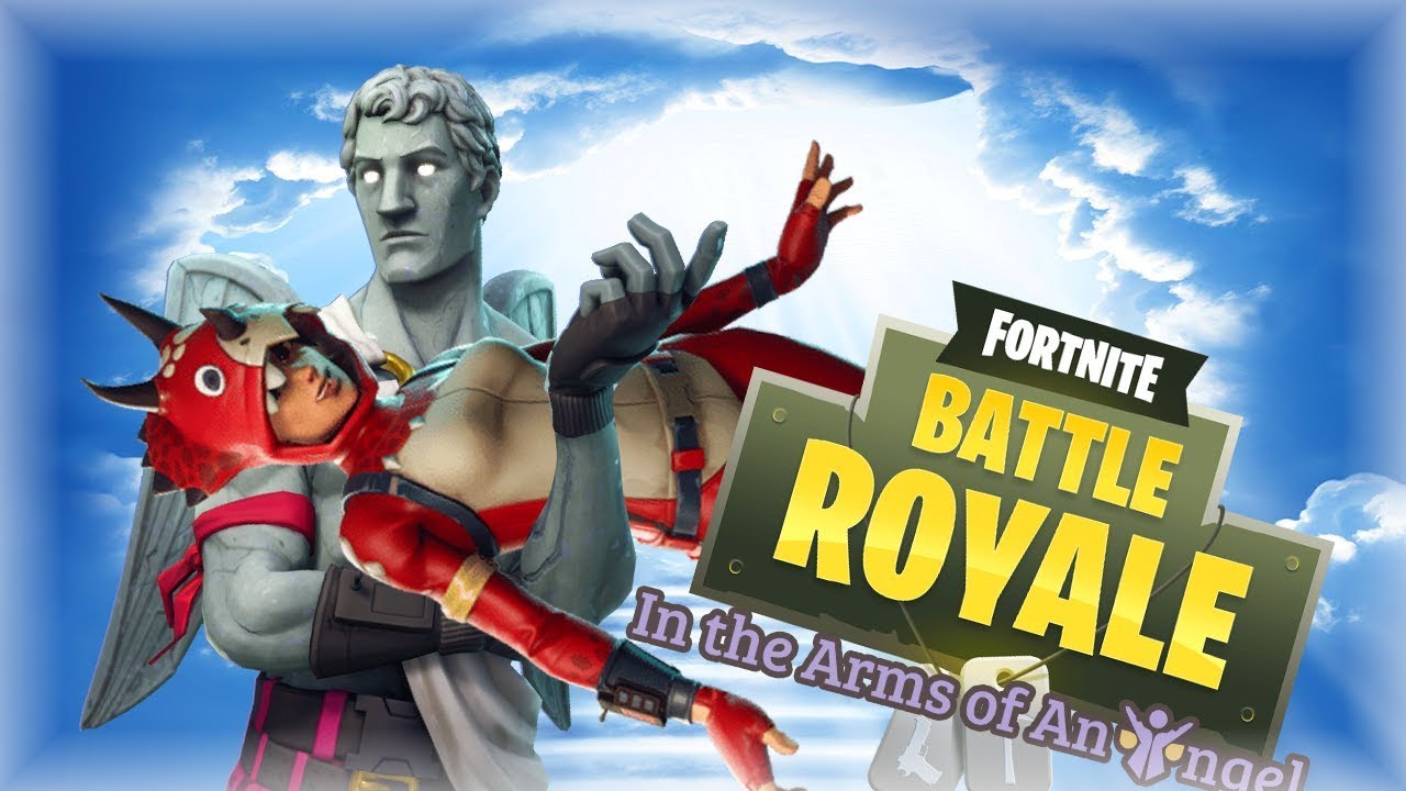 IN THE ARMS OF AN ANGEL IN FORTNITE: BATTLE ROYALE - YouTube