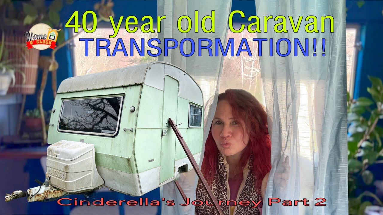 40 year old caravan transformation to create tiny home Part2/interior # ...