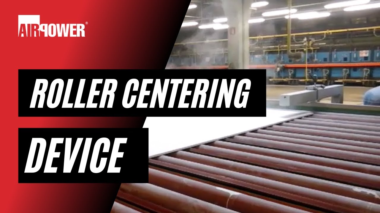 ⬅ Roller Centering Device | How to center the tile on the transport ...
