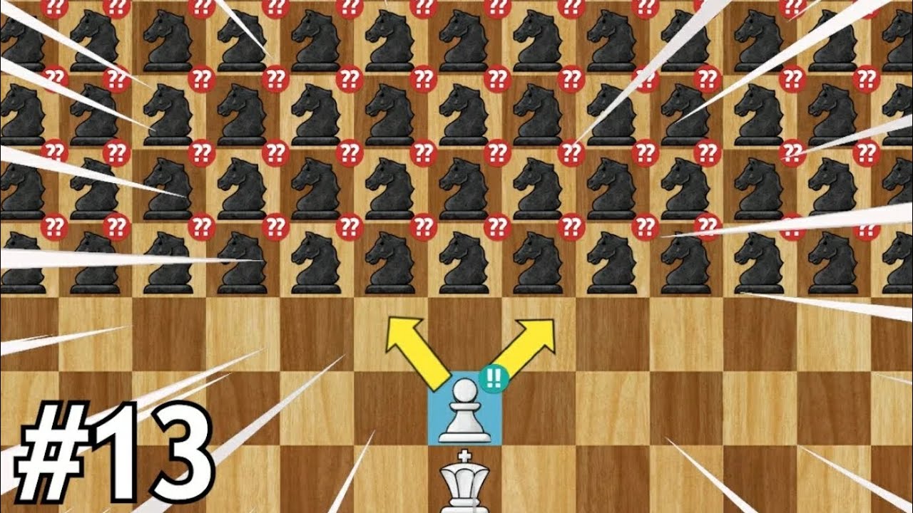 50 Knights vs 1 Pawn | Chess Memes #13 - YouTube