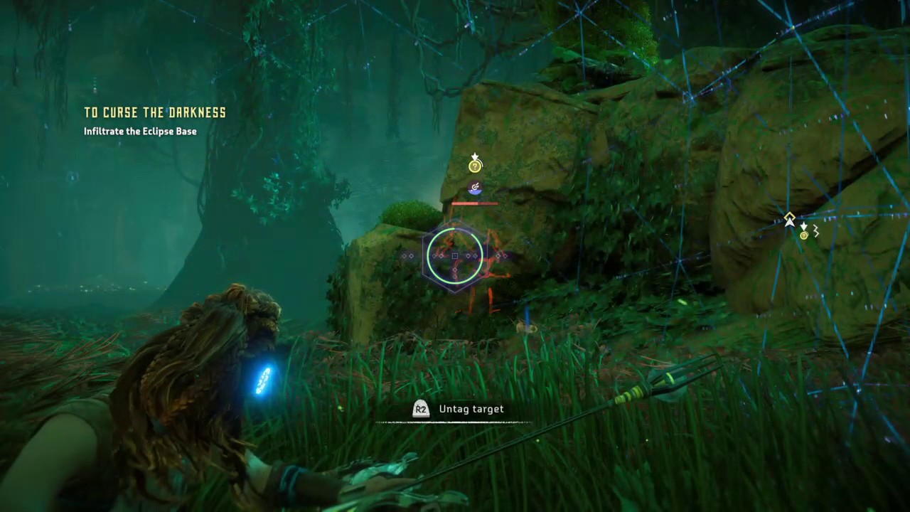 Horizon Zero Dawn TO CURSE THE DARKNESS - Infiltrate The Eclipse Base ...