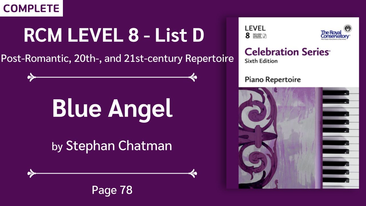 RCM Level 8 | Blue Angel - Stephan Chatman - YouTube