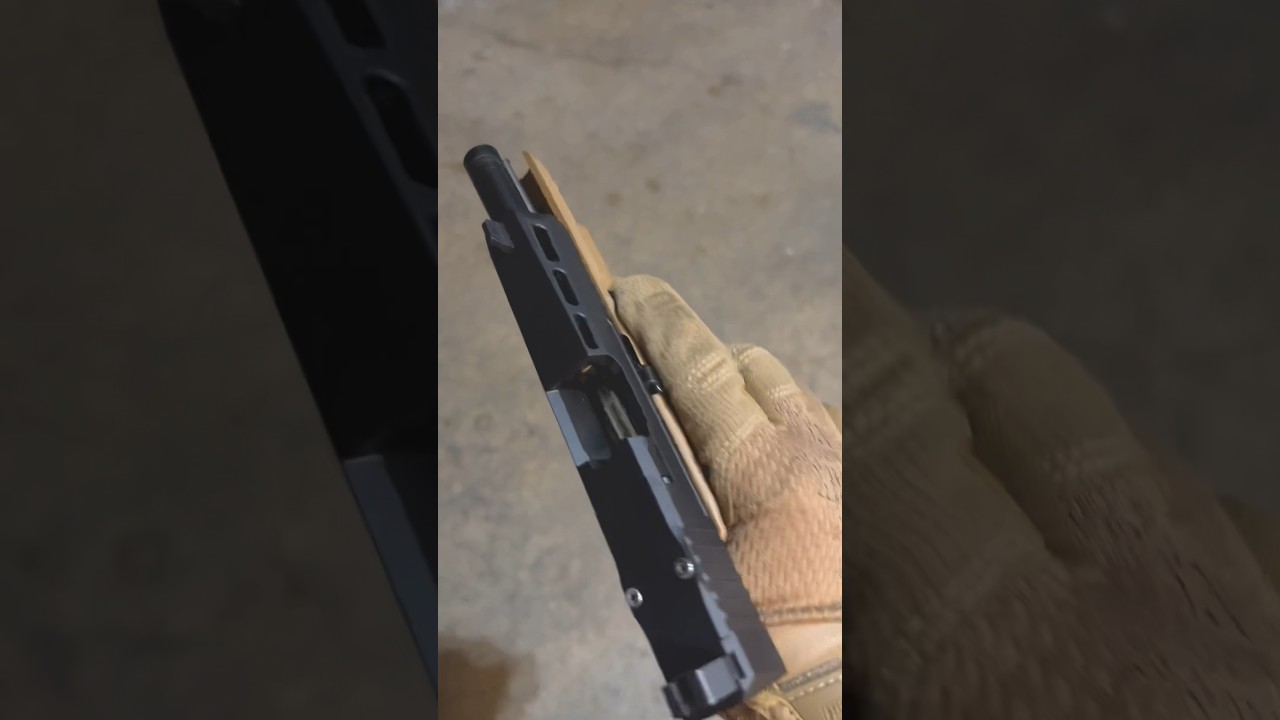 PSA dagger slide on Glock19x #Airsoft #Glock #Glock19 #PSA Dagger # ...