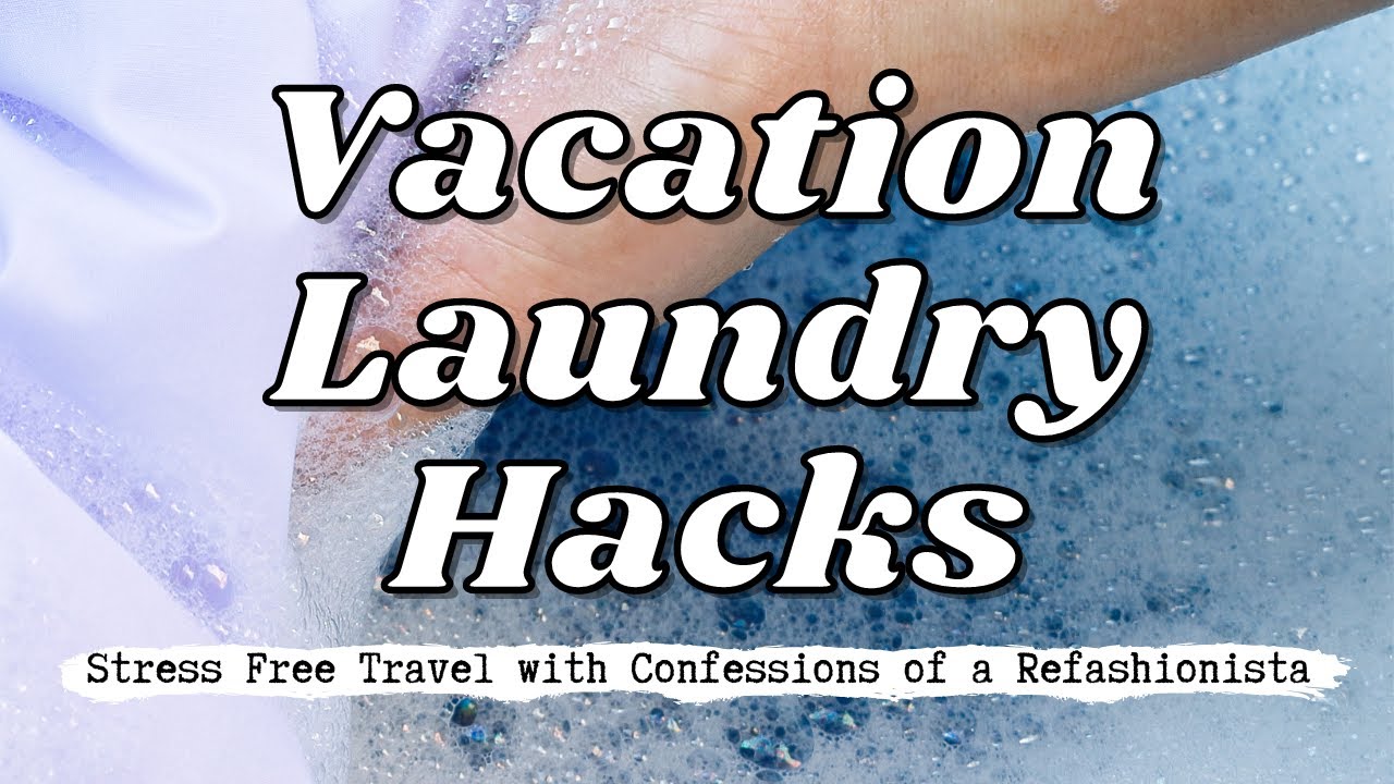 Travel Tips - The Easy Way to do laundry on vacation - YouTube