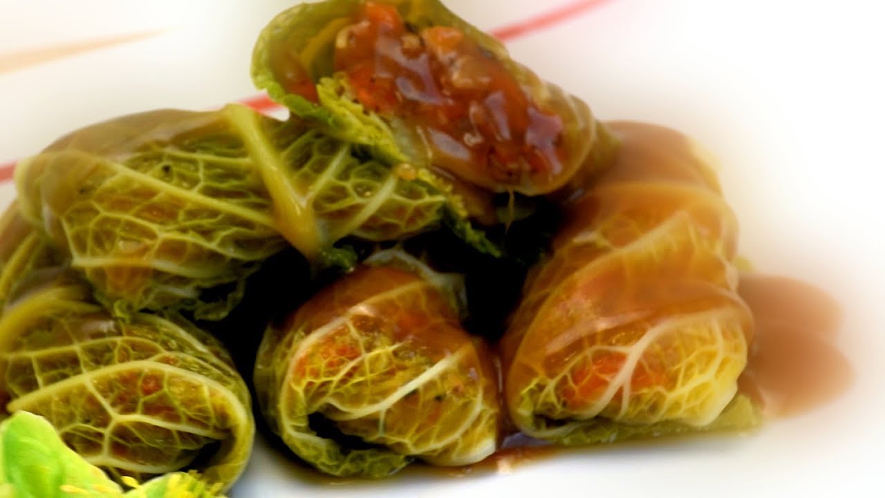 Cabbage & Vegetable Spring Rolls | Asian Style Cooking Recipe - YouTube