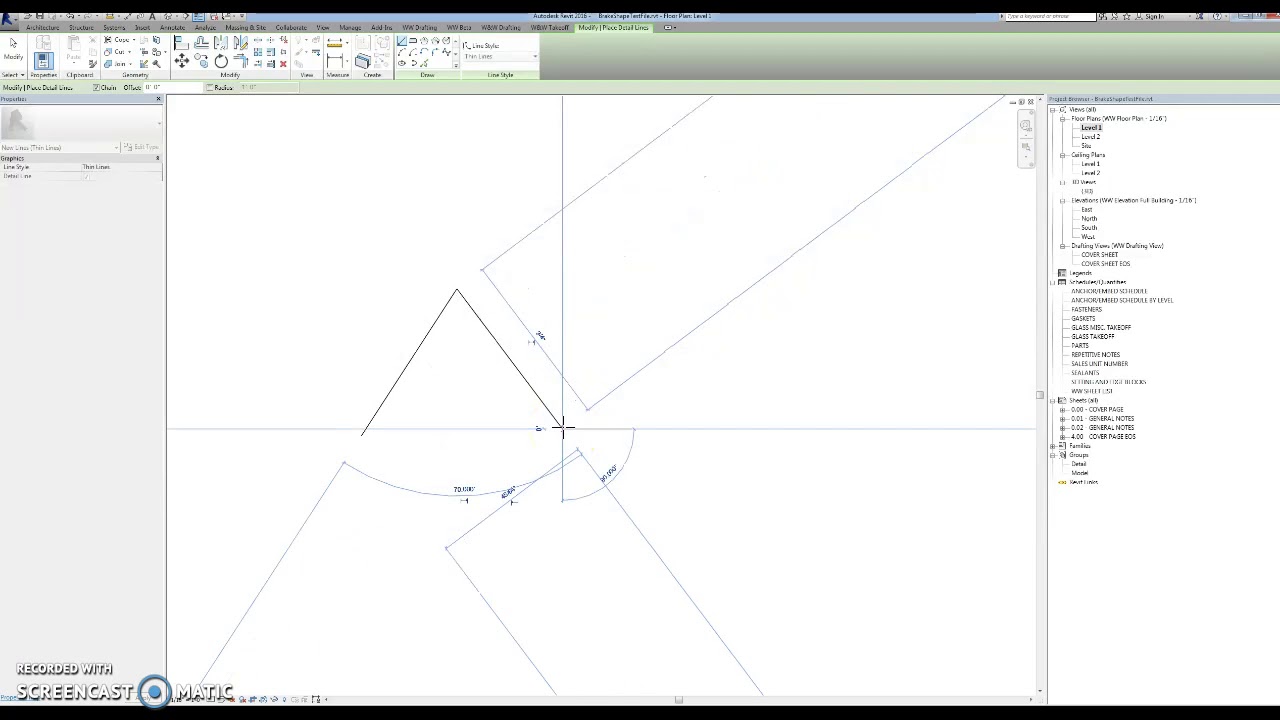 Revit Drafting Addin: Brake Shape Generator - YouTube