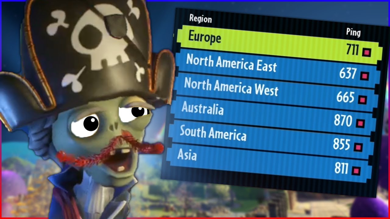 *High* Ping Be Like.. | Plants vs Zombies Garden Warfare 2 - YouTube