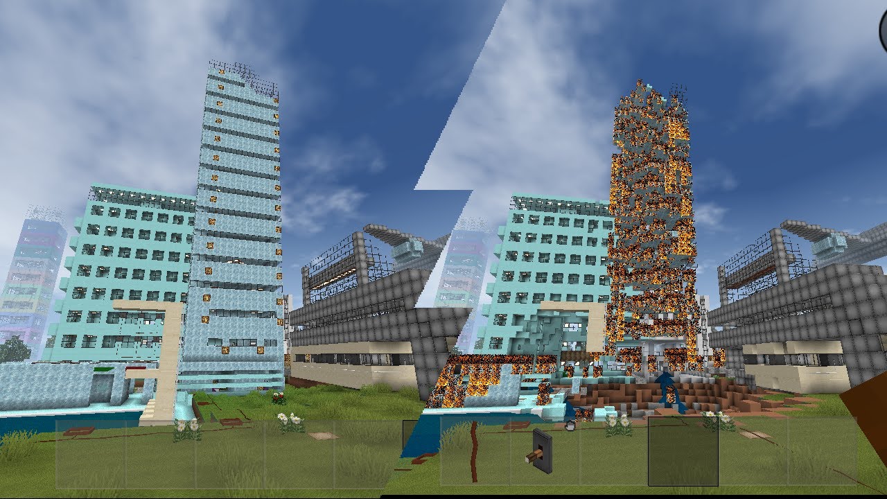 Destroying Biggest Building In The Big City || Mini Block craft - YouTube