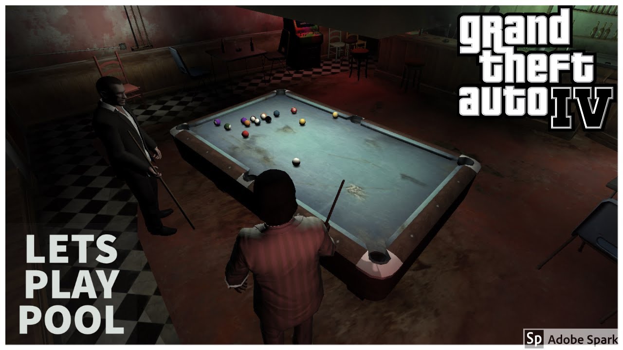 GTA IV | Lets Play Pool | Grand Theft Auto IV - YouTube