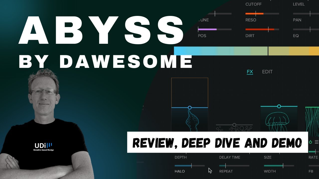 How about color and sound? Dawesome Music - Abyss - Tutorial and Demo # ...