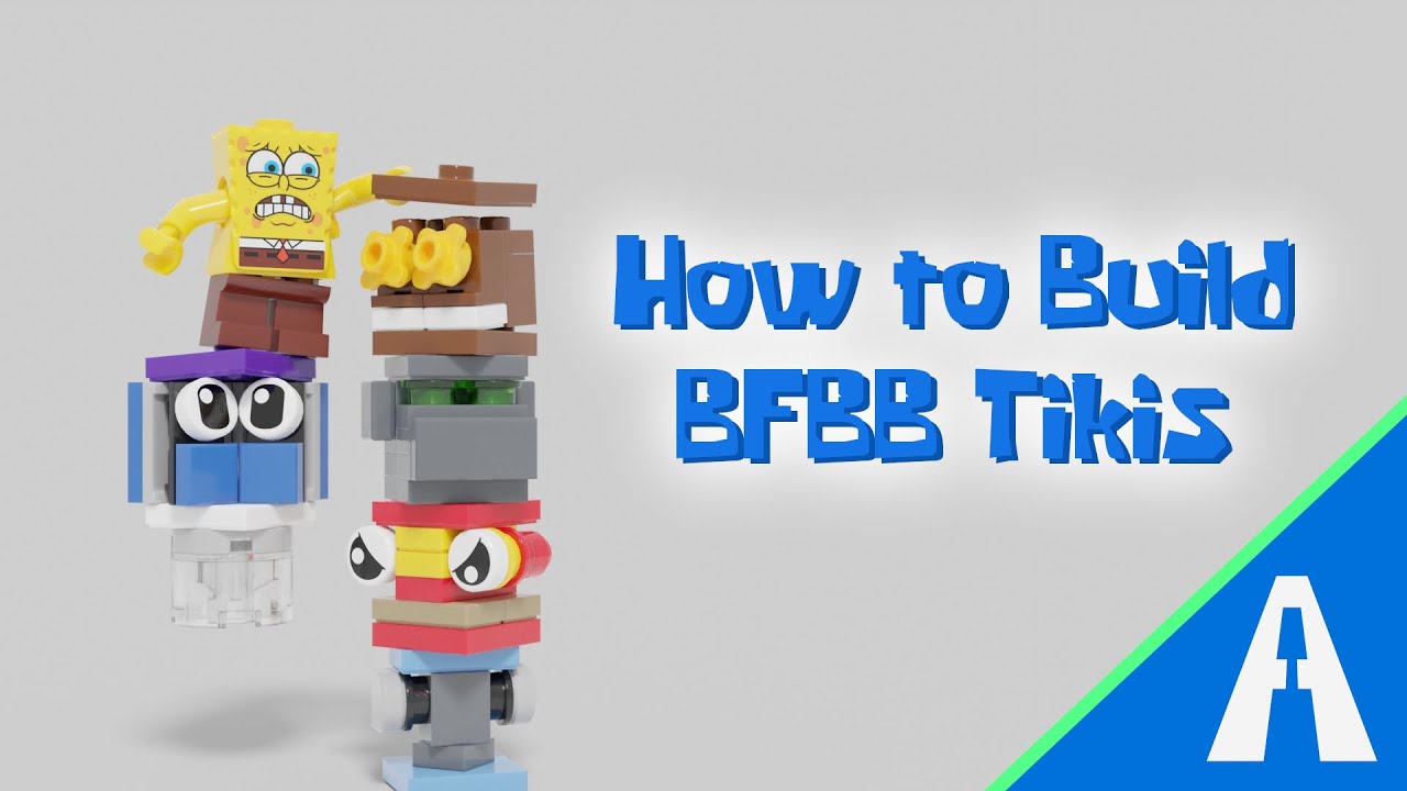 How to Build Lego Spongebob Battle For Bikini Botom Tikis | August ...