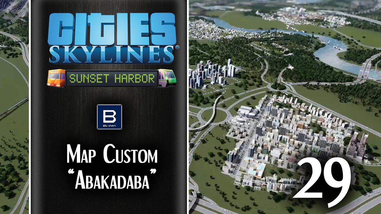 Cities Skylines : Sunset Harbor | Map Custom | ép. 29 gameplay fr - YouTube