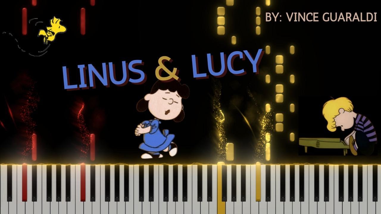 LINUS AND LUCY - Vince Guaraldi Piano Tutorial - YouTube