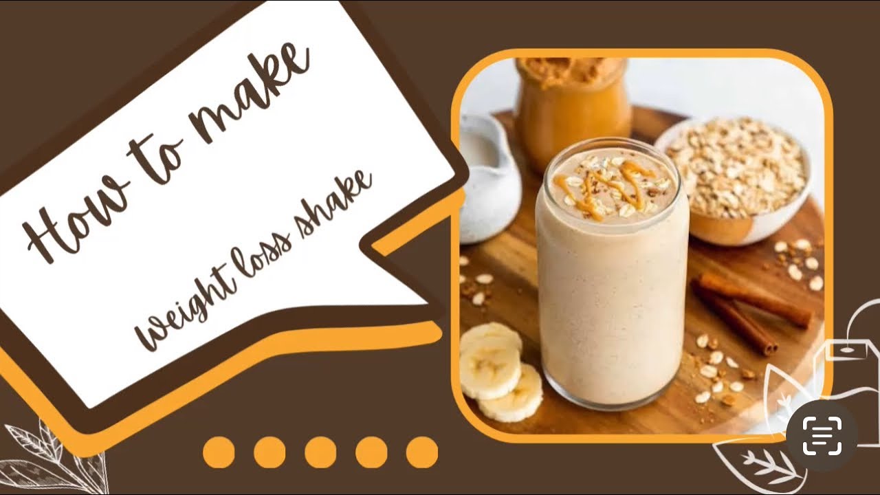 Quick Oats Shake Recipe for Weight Loss | Healthy Breakfast Smoothie ...